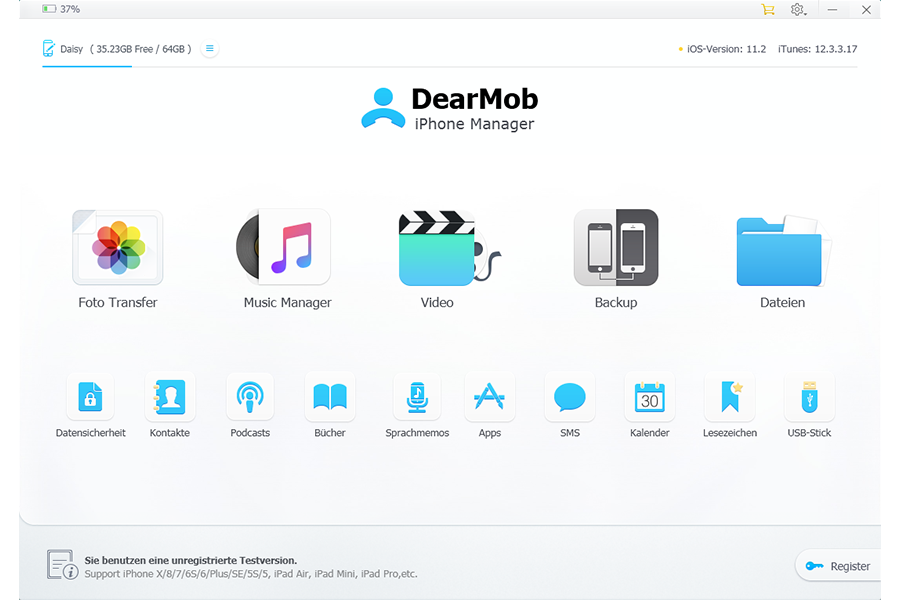 [OFFIZIELL] DearMob iPhone Manager - Alle iOS-Dateien sichern ...