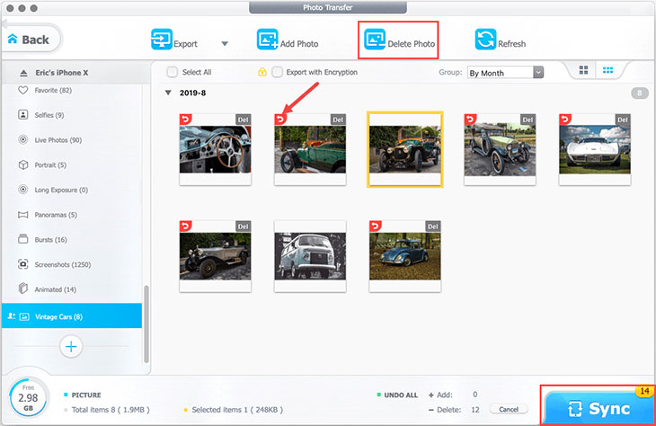 DearMob iPhone Manager for Mac User Guide: How to manage iOS or iPadOS photos