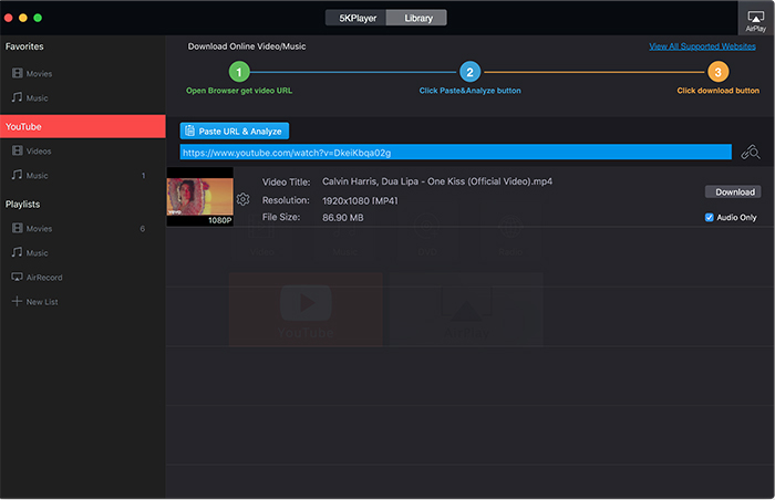 5KPlayer for Mac How-to: User Guide